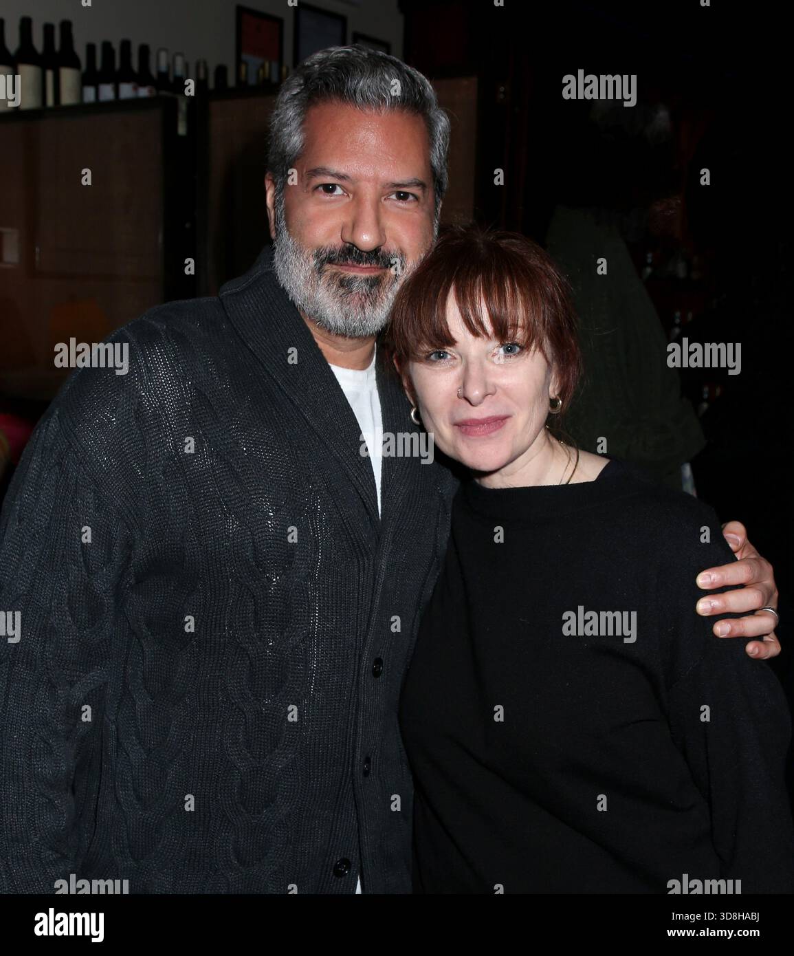 New York City, USA. 30th Nov, 2025. Alfredo Narciso and Cady McClain ...