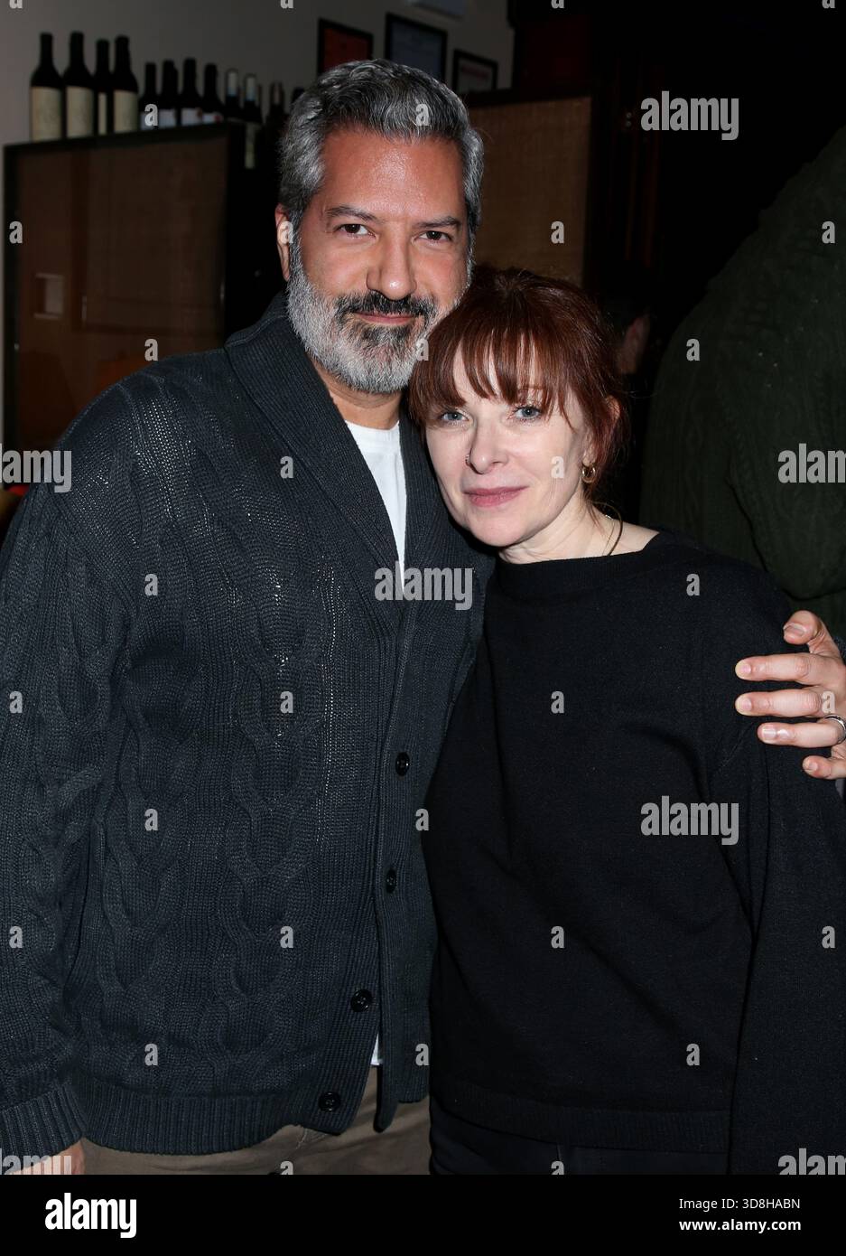 Alfredo Narciso and Cady McClain attending 'The Slide is the Negative ...