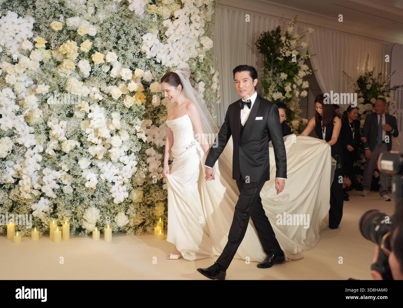 Taiwanese actor, singer and racing driver Roy Chiu and Taiwanese ...