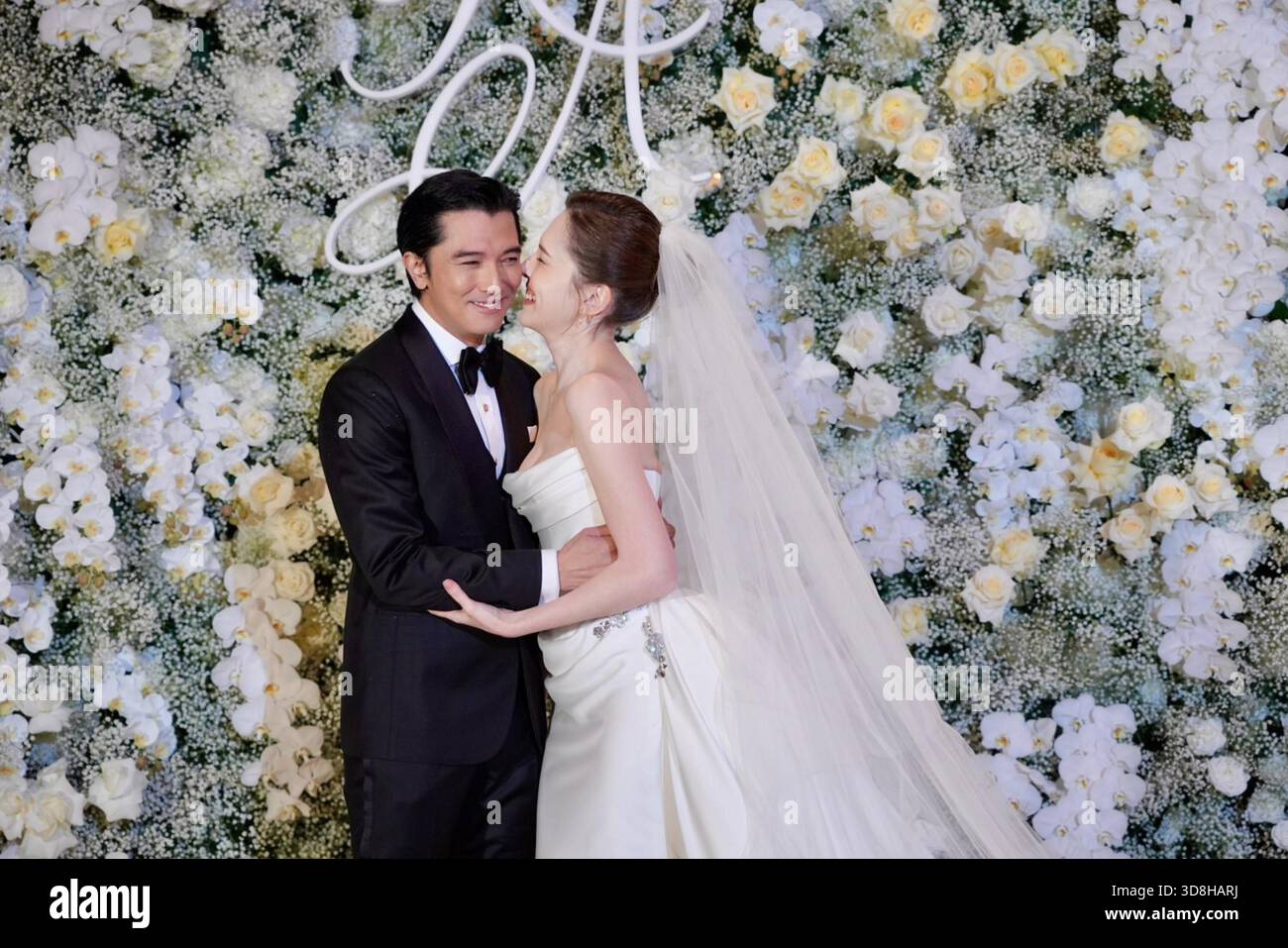 Taiwanese actor, singer and racing driver Roy Chiu and Taiwanese ...