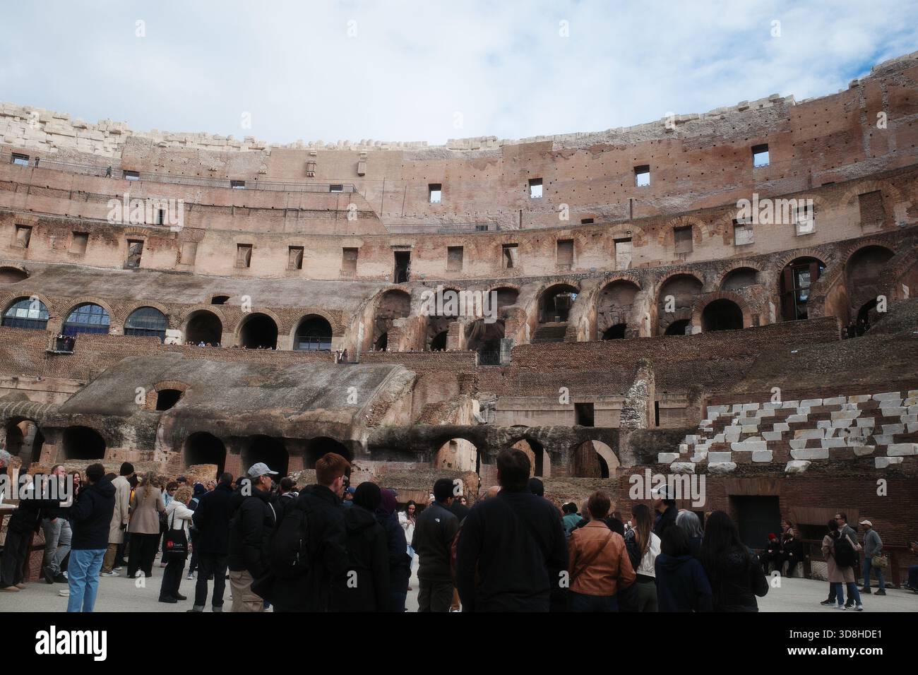 A general view of The Colosseum of Rome in Rome, Italy on November 27 ...