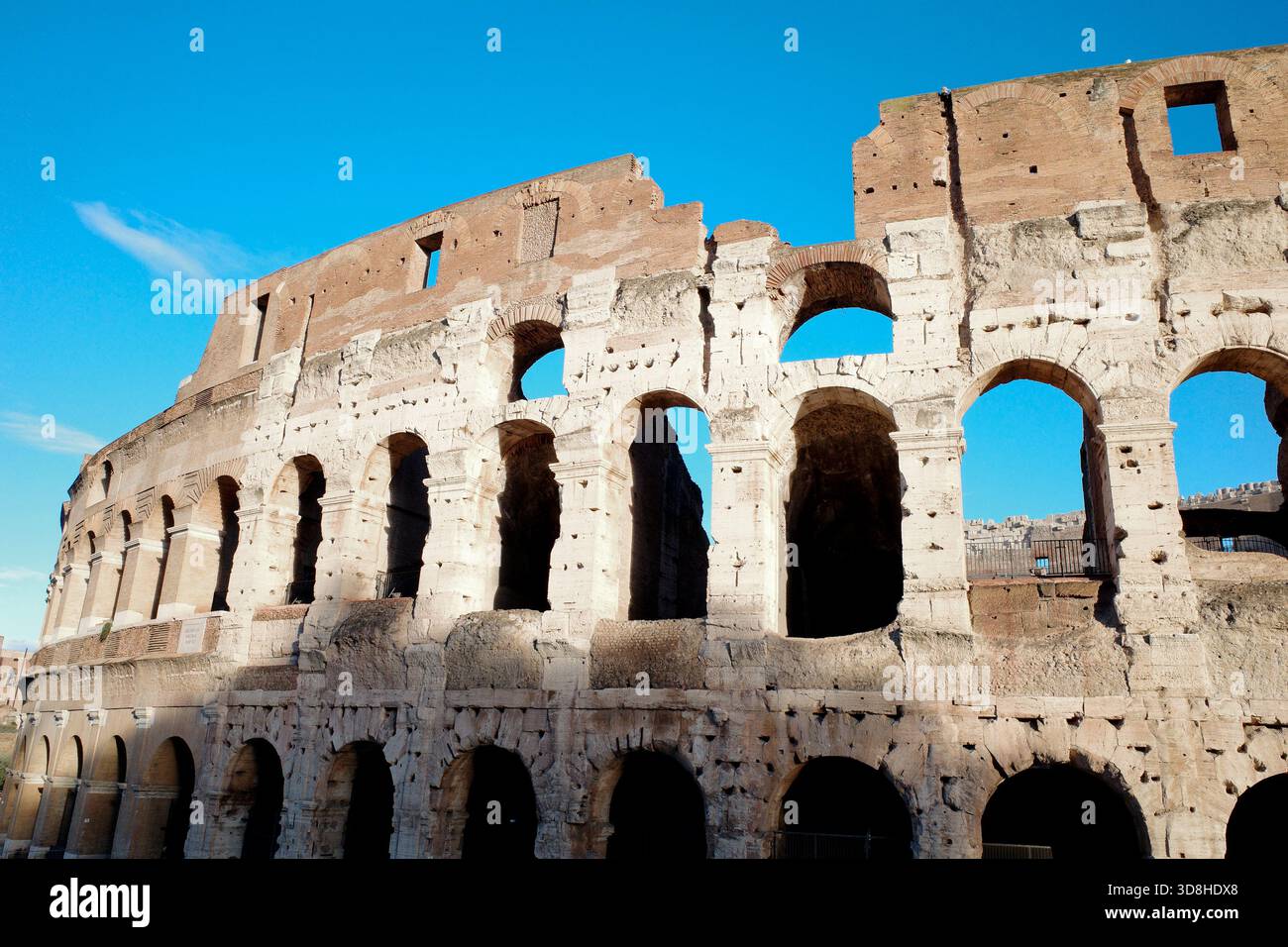 An exterior view of The Colosseum of Rome in Rome, Italy on November 27 ...