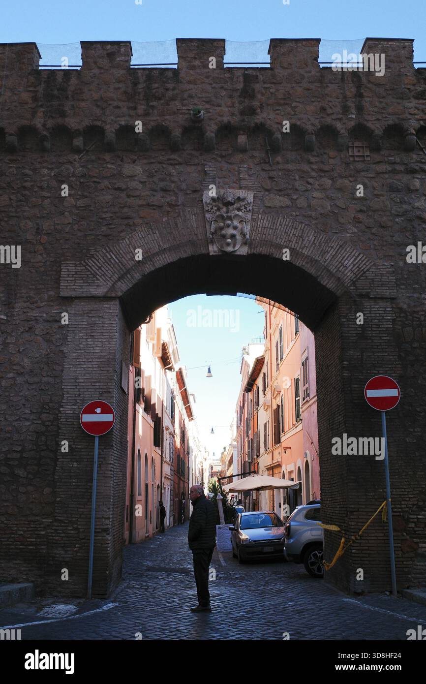 A view of the Vatican City walls in Rome, Italy on November 28, 2025 ...