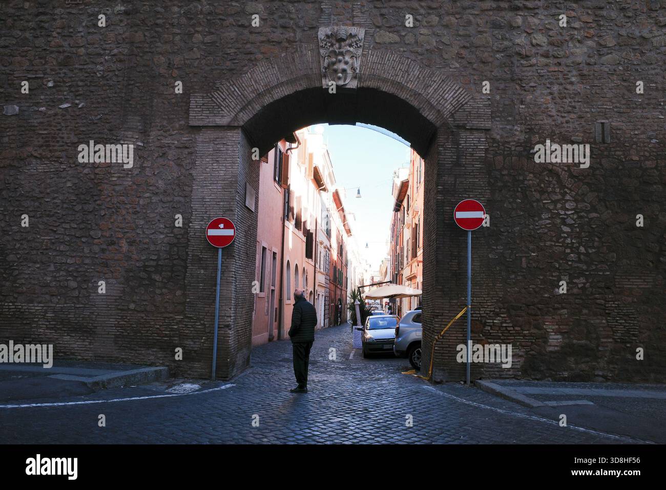 A view of the Vatican City walls in Rome, Italy on November 28, 2025 ...