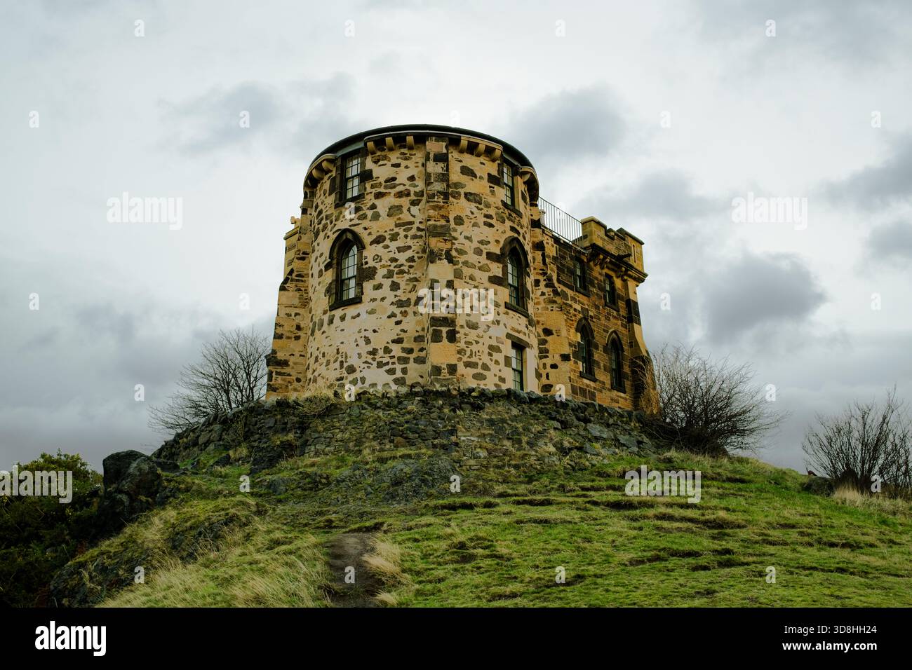 The Old Observatory House (Gothic Tower), Edinburgh Stock Photo - Alamy