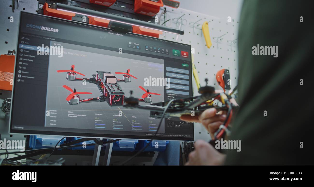 Internal Firmware Upload Connecting and Updating Brain of FPV Drone ...