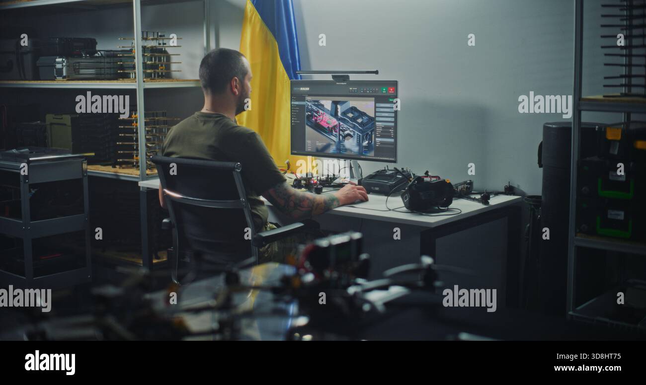 Technical controller working workstation hi-res stock photography and ...