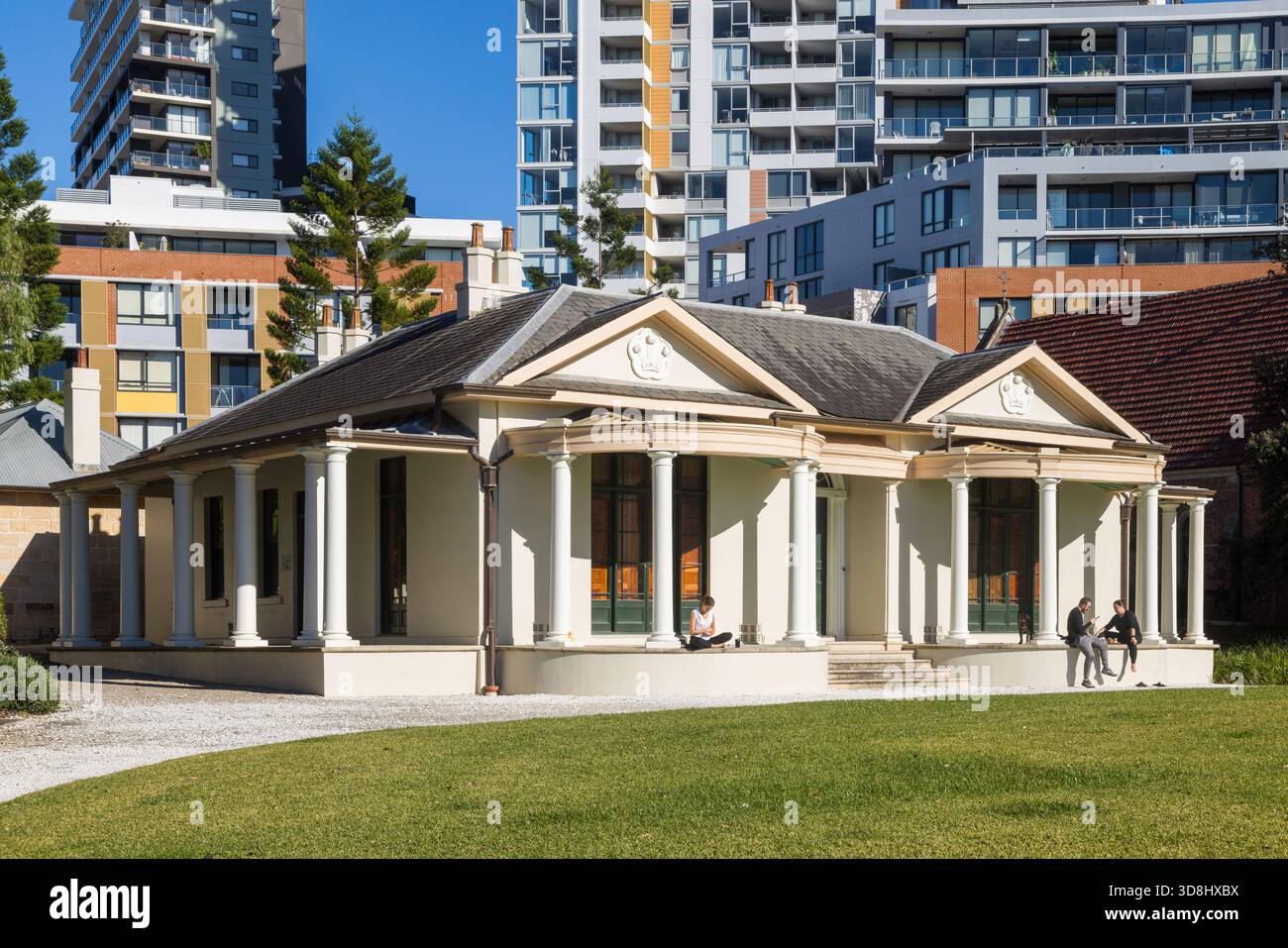 Tempe House (1836), a historic building in Wolli Creek, a suburb of ...