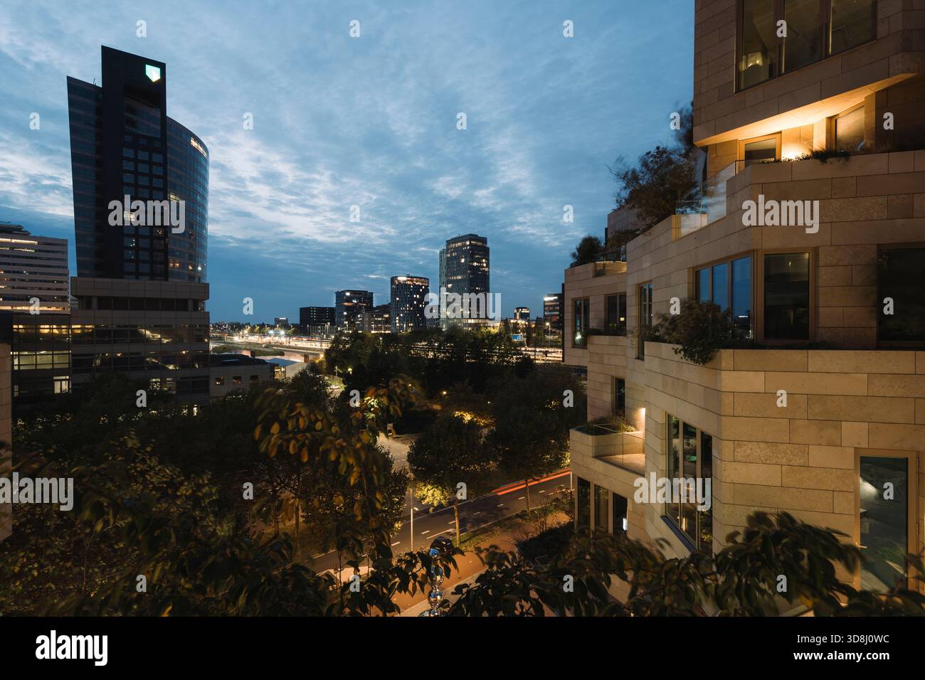 Contemporary architecture on zuidas hi-res stock photography and images ...