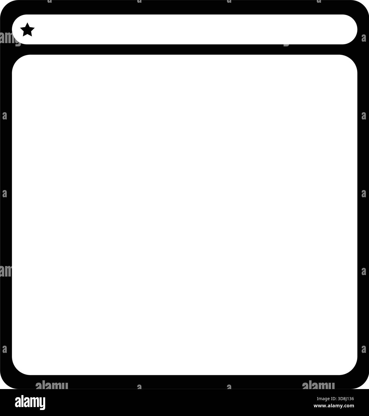 Mockups ui template web Black and White Stock Photos & Images - Alamy