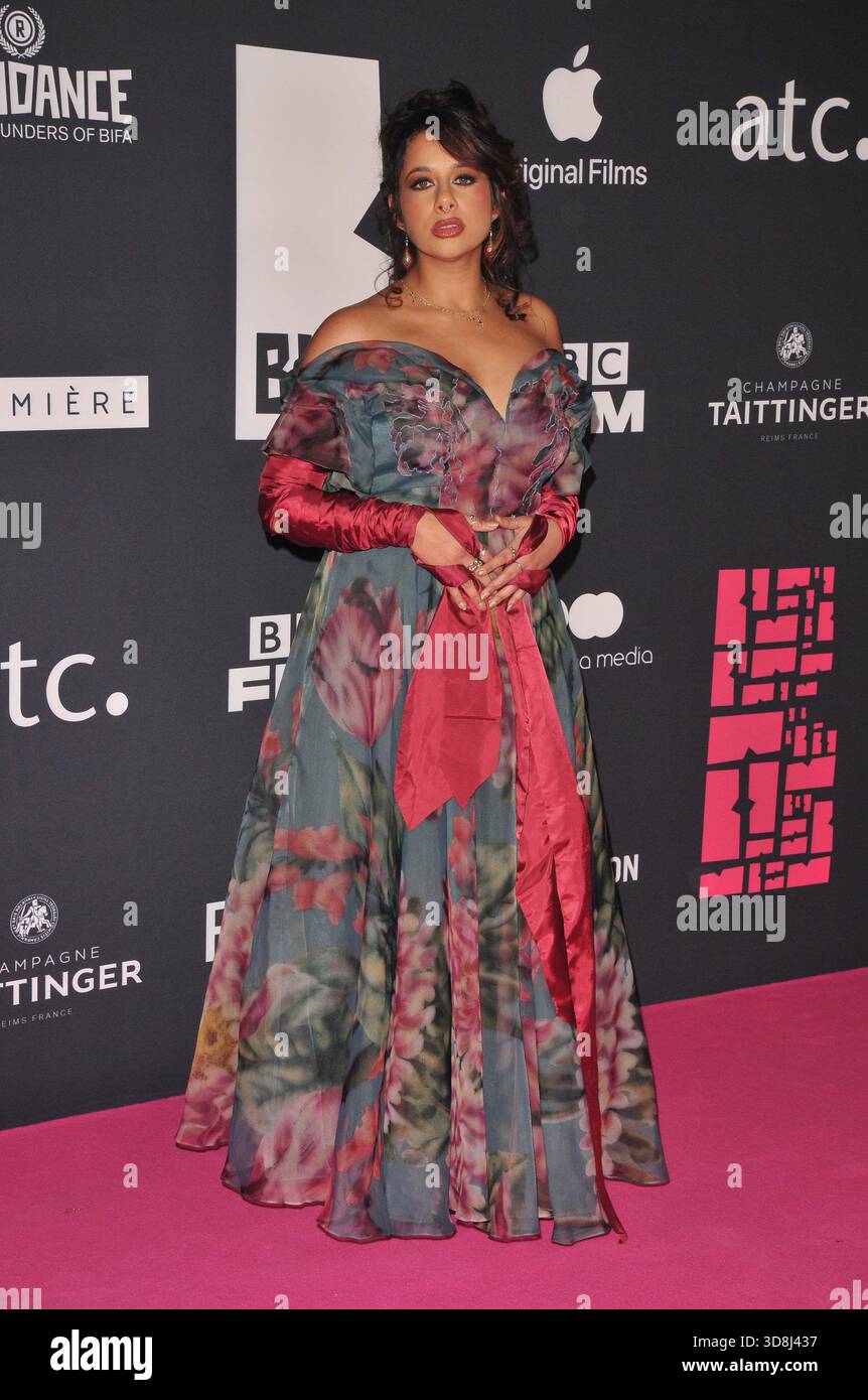 Safiyya Ingar at the British Independent Film Awards (BIFAs) 2025, The ...