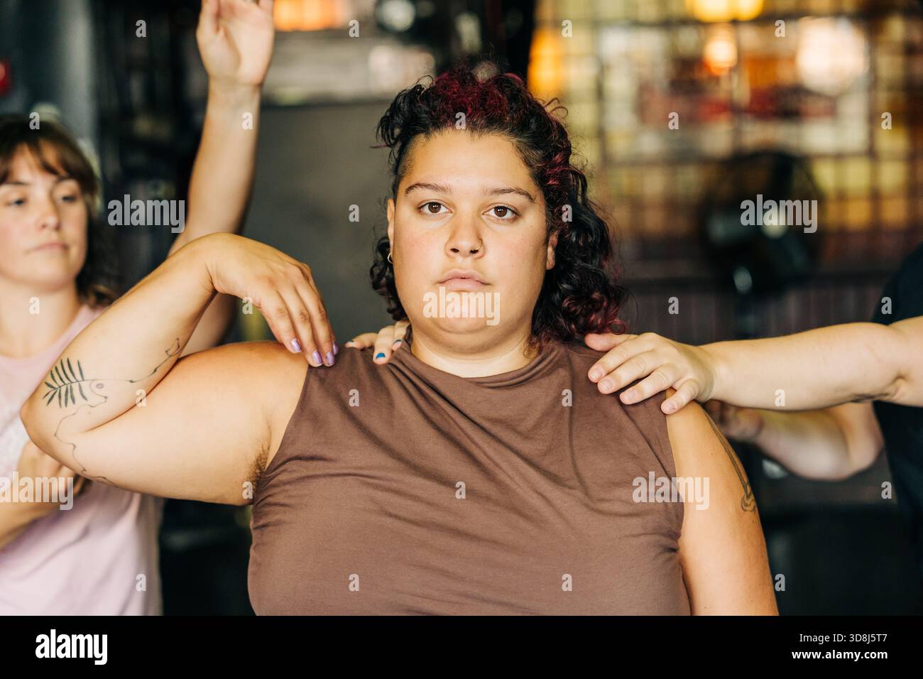 Showing strength and connection hi-res stock photography and images - Alamy
