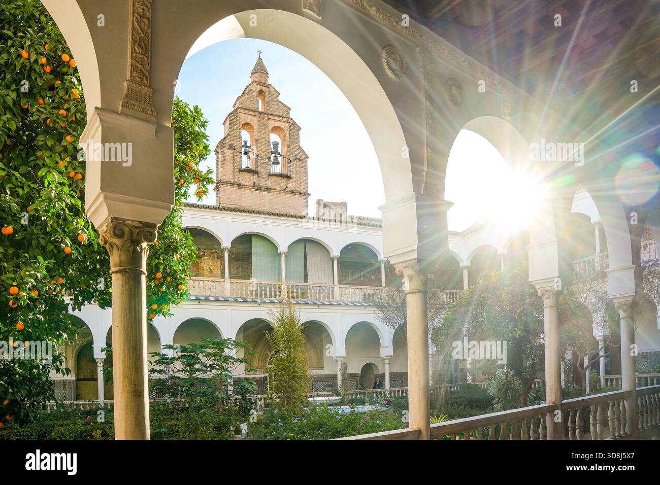 Images of the current state of the courtyard of the convent of Santa ...