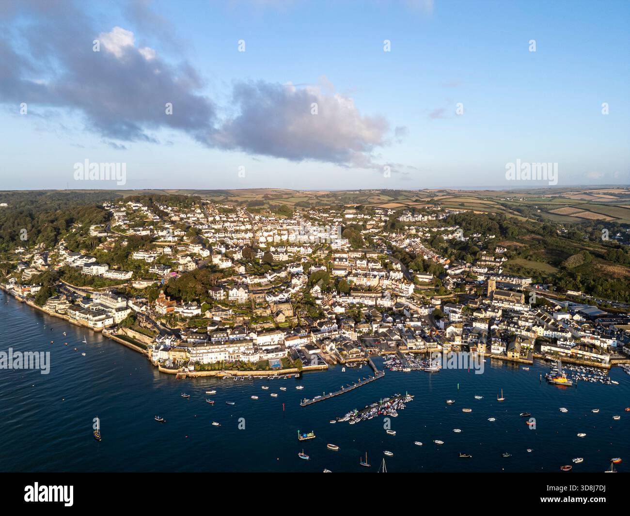 Salcombe town from water hi-res stock photography and images - Alamy