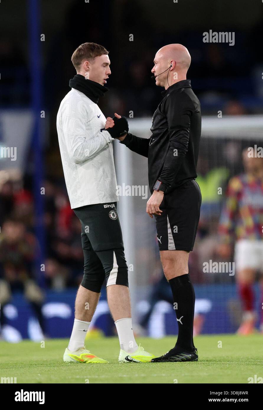 London, England, 30th November 2025. Cole Palmer of Chelsea with ...