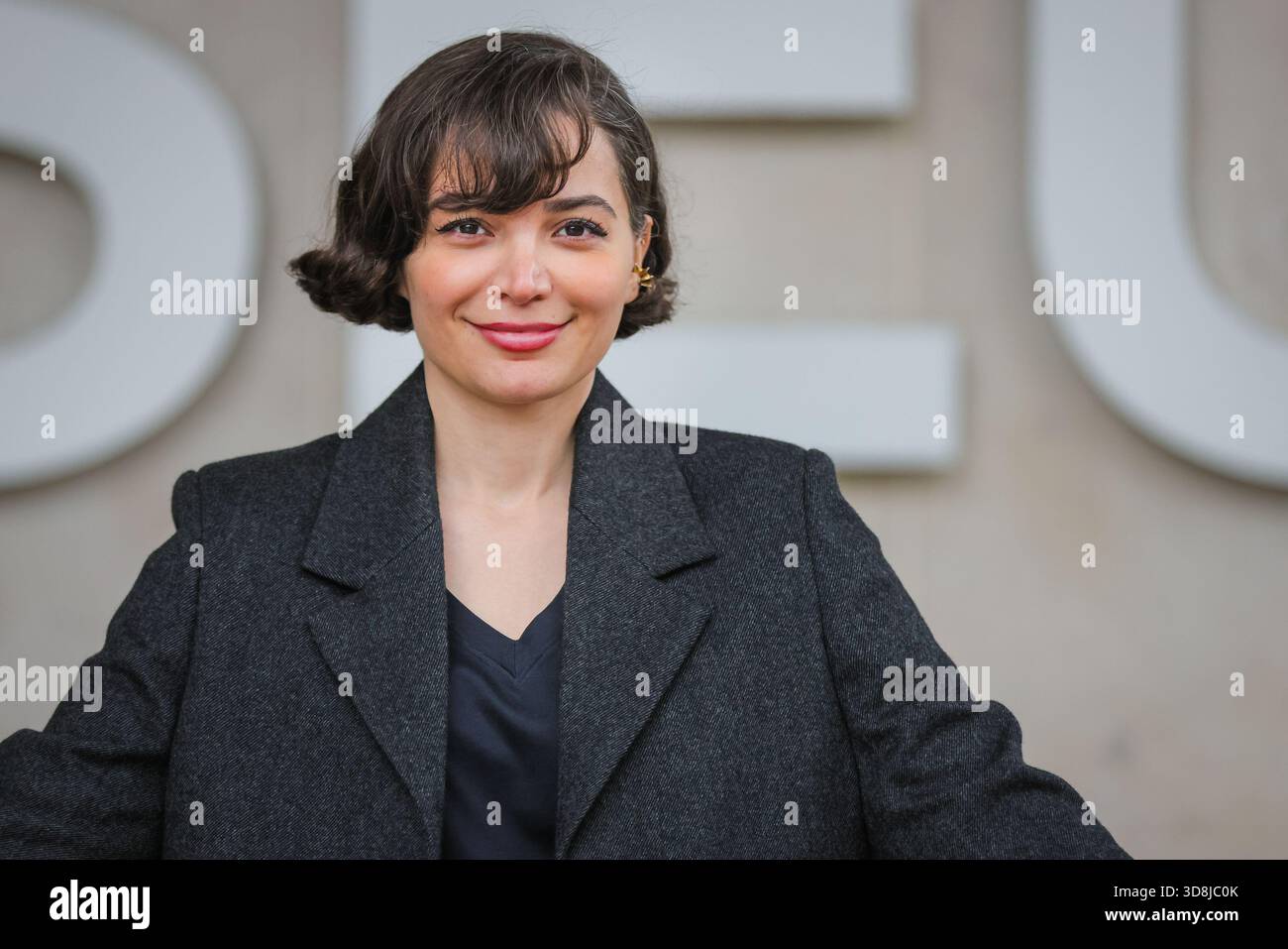 London, UK. 01st Dec, 2025. Artist Melek Zeynep Bulut poses with her ...