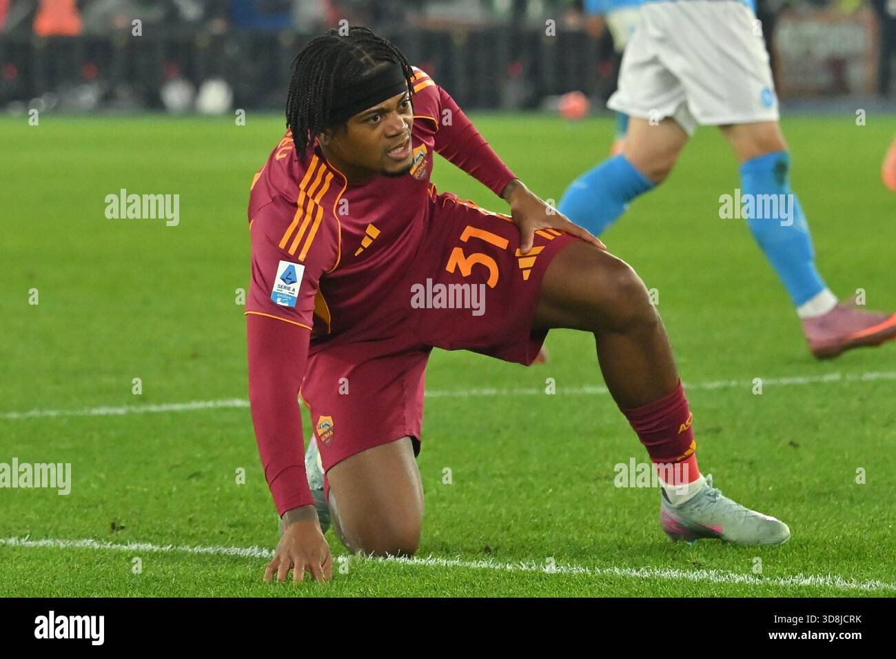 Leon Bailey of AS Roma during the serie A Enilive match between AS Roma ...