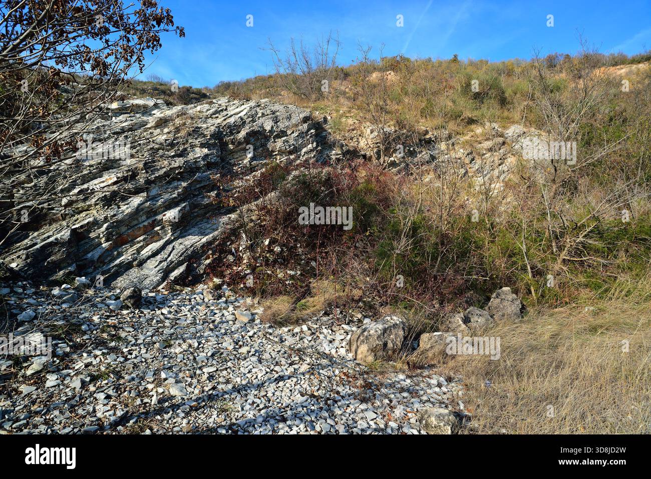 Monte Cinto, Euganean Hills, Veneto, Italy. The Euganean Hills are a ...