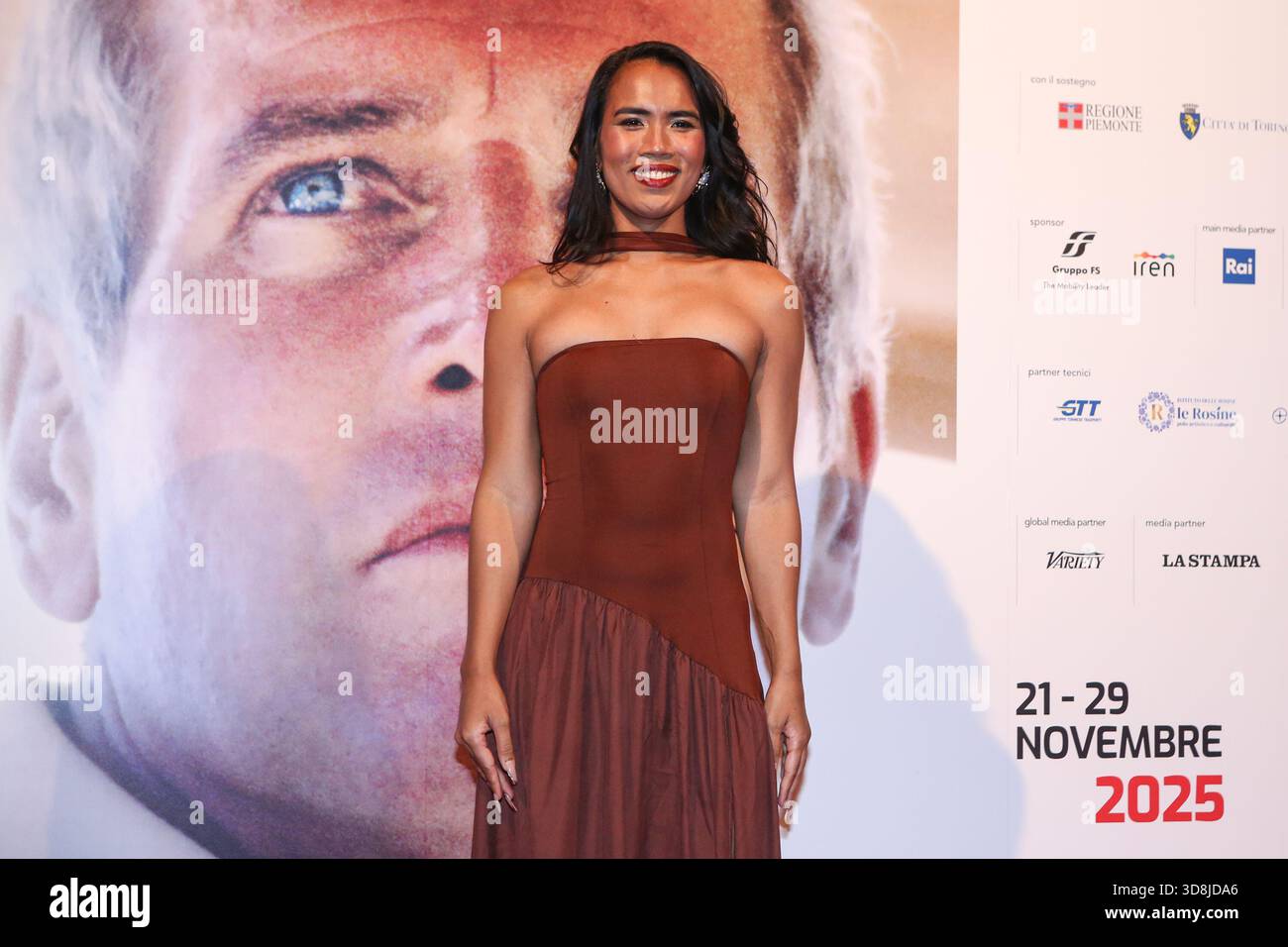 Bunny Cadag attends the photo call on Day 8 of the 43rd Turin Film ...