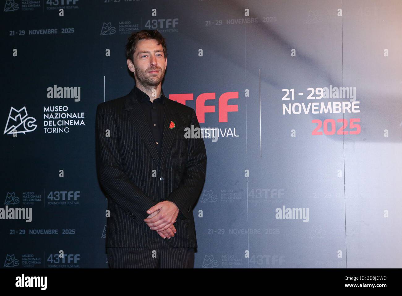 Morgan Knibbe attends the photo call on Day 8 of the 43rd Turin Film ...