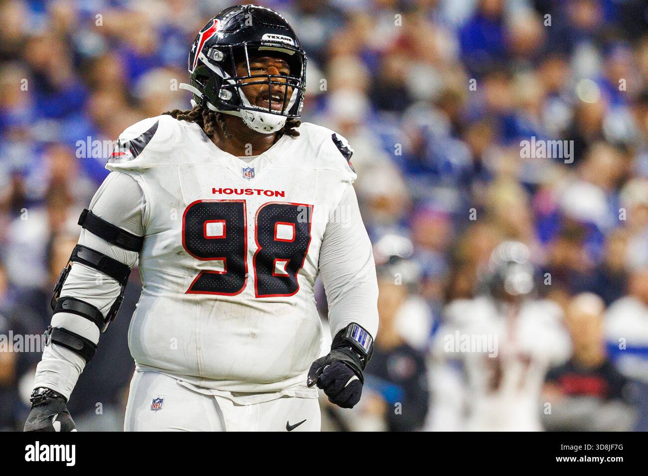 November 30, 2025: Houston Texans defensive lineman Tim Settle (98 ...