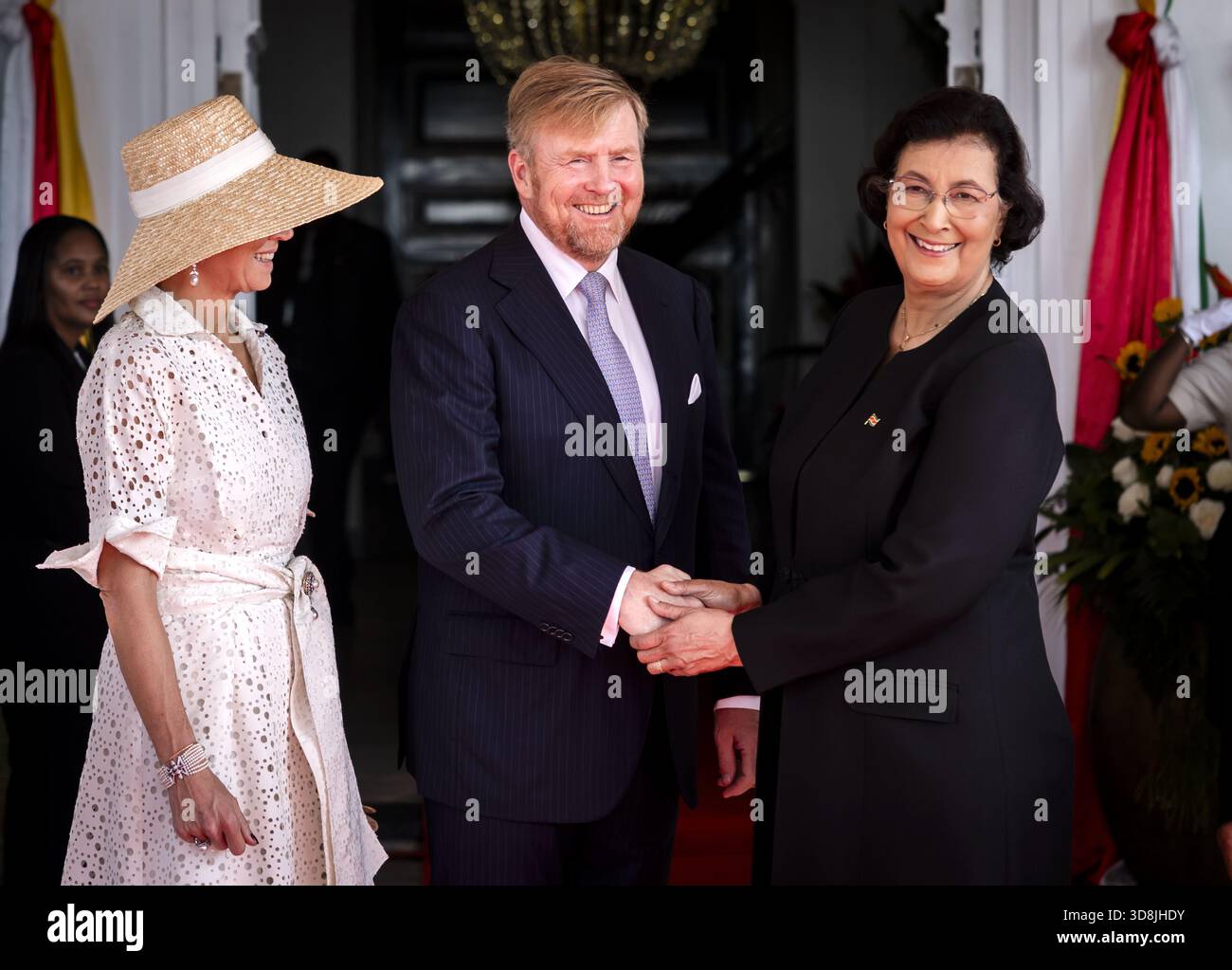 PARAMARIBO – Surinamese President Jennifer Geerlings-Simons and her ...