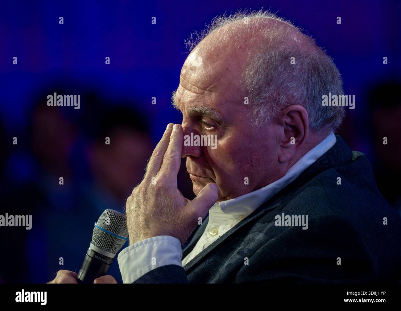 01 December 2025, Bavaria, Munich: Uli Hoeneß, Honorary President of FC ...