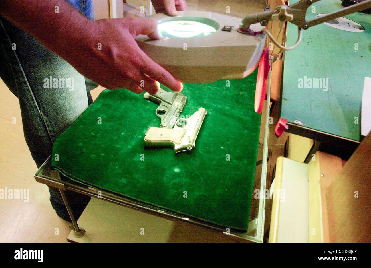 forensic examination of firearms and weapons as part of the police work ...