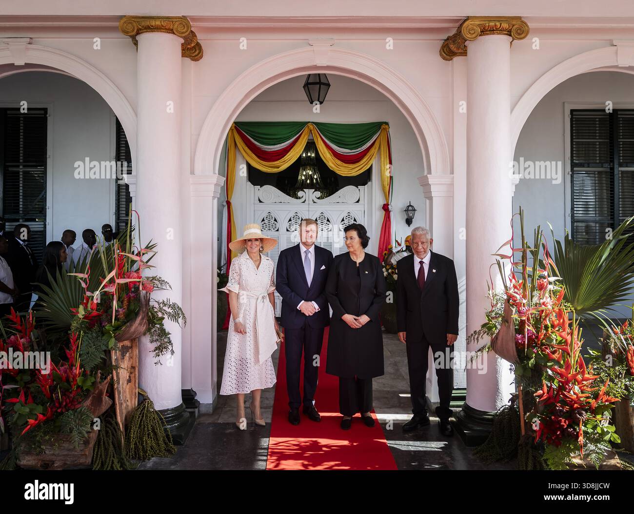PARAMARIBO – Surinamese President Jennifer Geerlings-Simons and her ...
