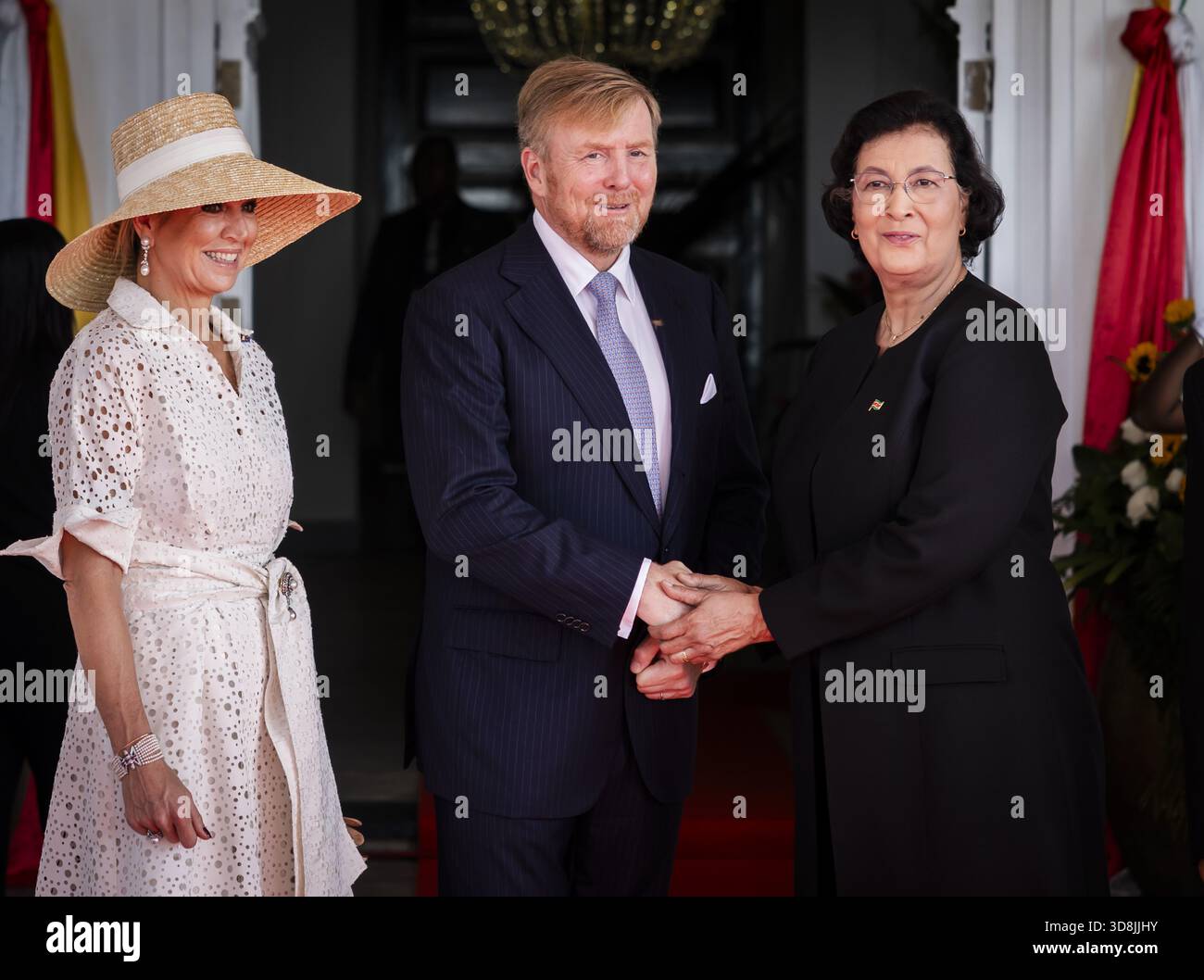 PARAMARIBO – Surinamese President Jennifer Geerlings-Simons and her ...