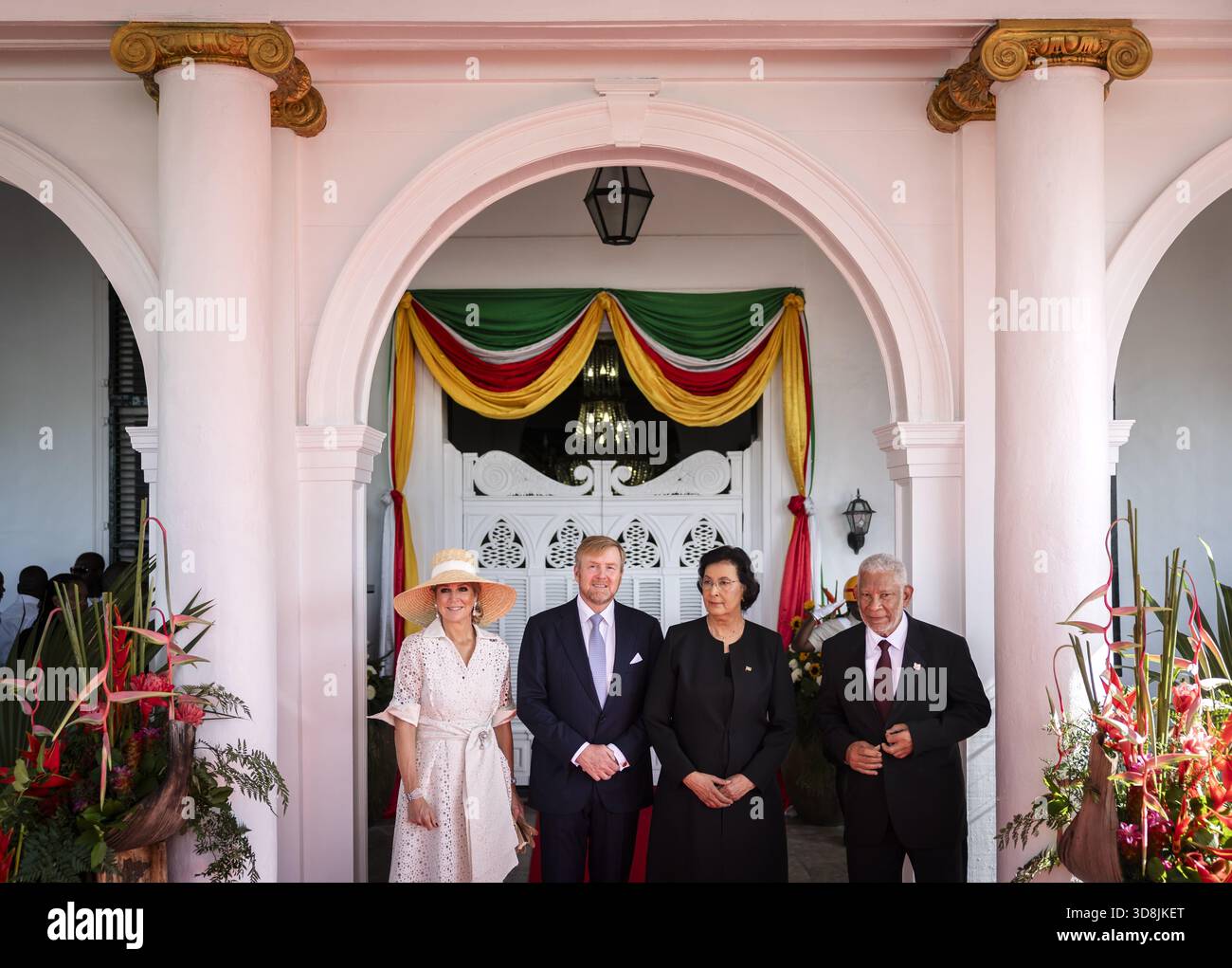 PARAMARIBO – Surinamese President Jennifer Geerlings-Simons and her ...