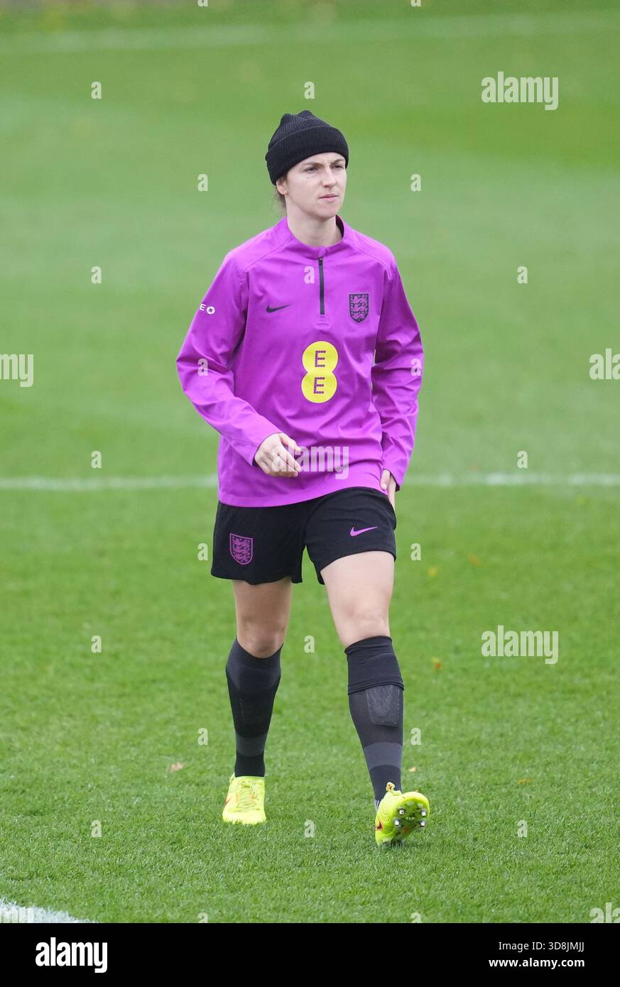 England's Jessica Park during a training session at Staplewood Campus ...