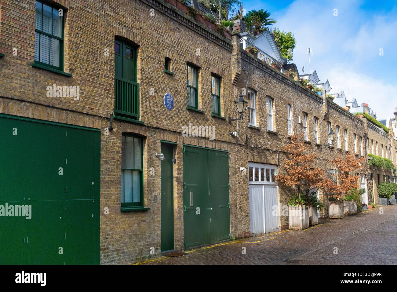 Great Britain. England. London. Reece Mews, South Kensington, the ...