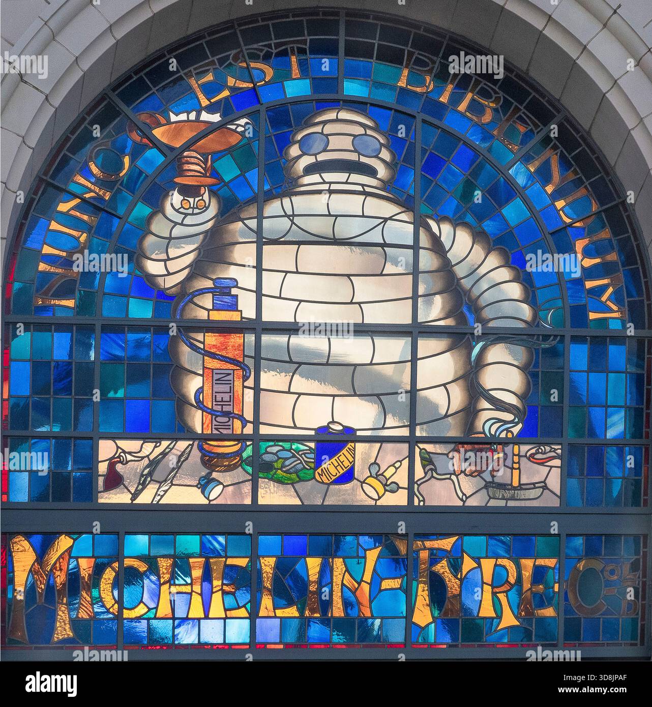 Great Britain. England. London. Michelin House. Fulham road. Chelsea ...