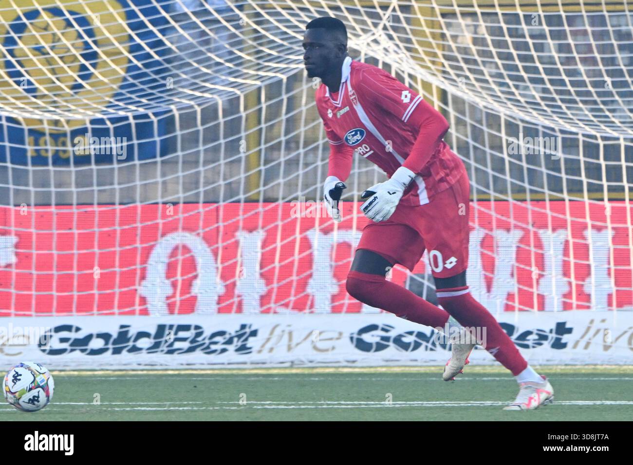 Demba Thiam of AC Monza in action during the Serie BKT match between SS ...