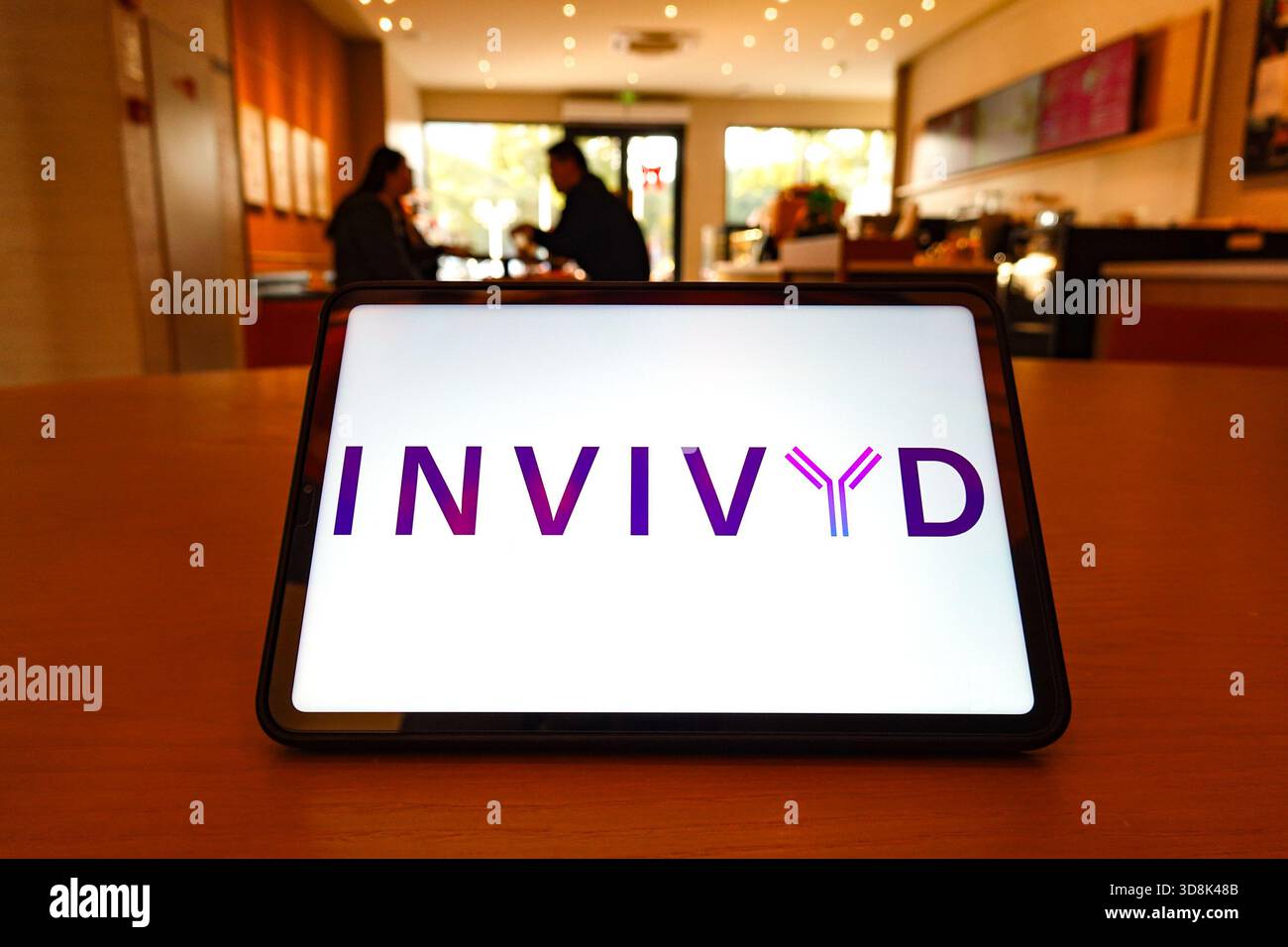 In this photo illustration, the INVIVYD logo is seen displayed on the ...