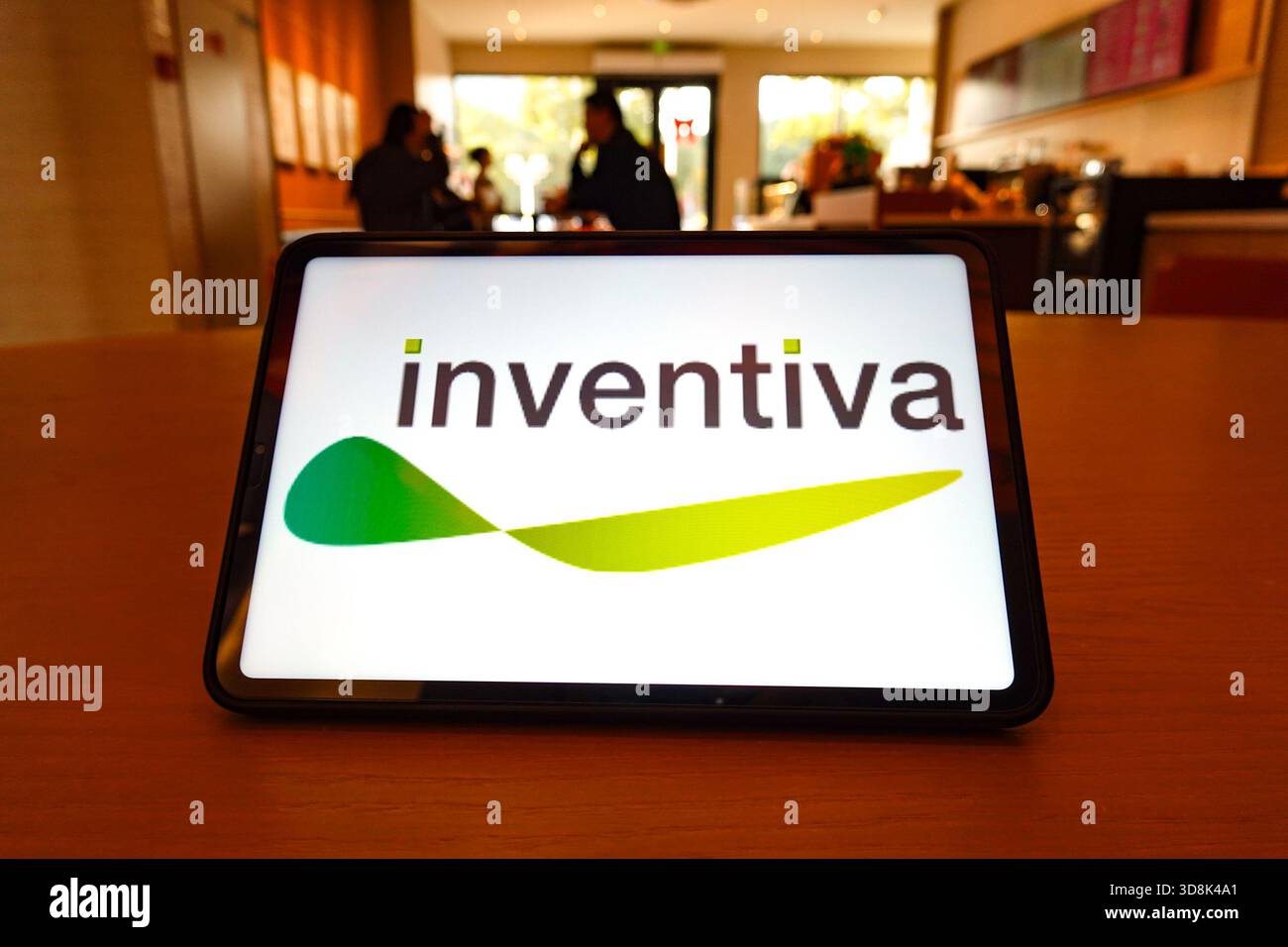 In this photo illustration, Inventiva logo is seen displayed on the ...