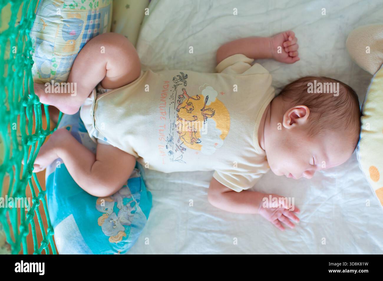 Baby safe sleeping position hi-res stock photography and images - Alamy