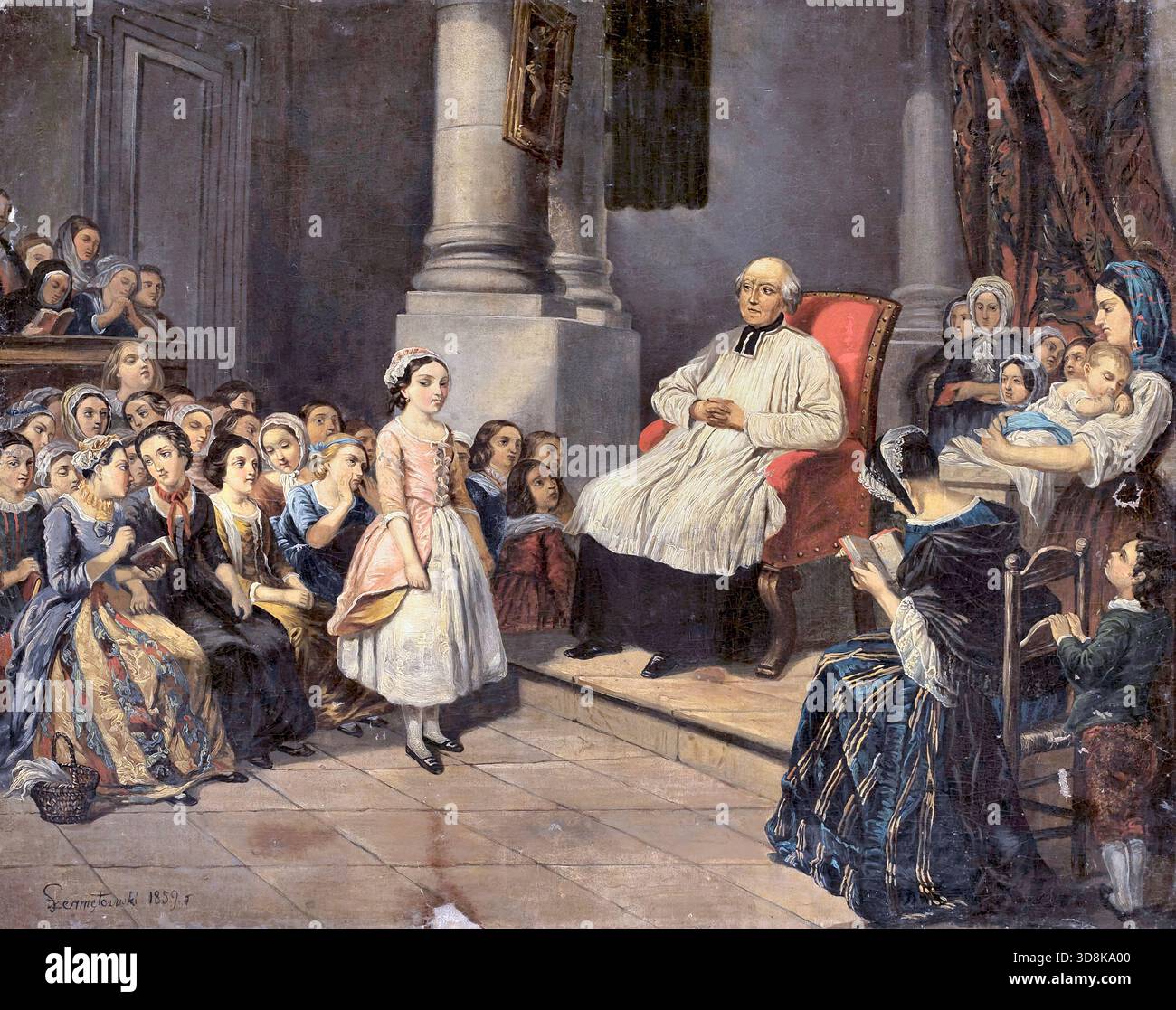 Catechism lesson hi-res stock photography and images - Alamy