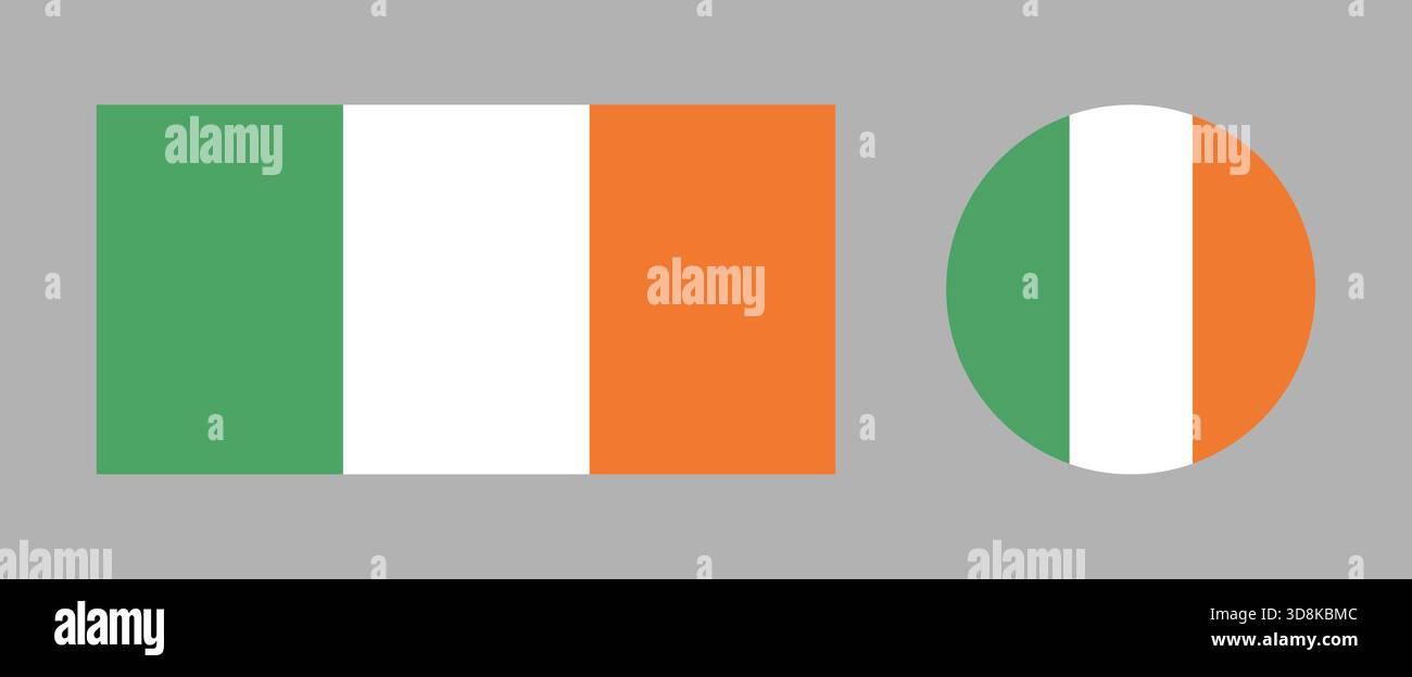 Irish national colours Stock Vector Images - Alamy