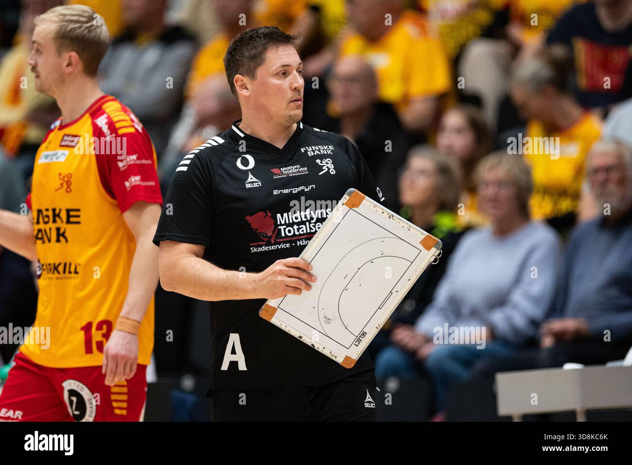 Svendborg, Denmark. 30th, November 2025. Head coach Kasper Christensen ...