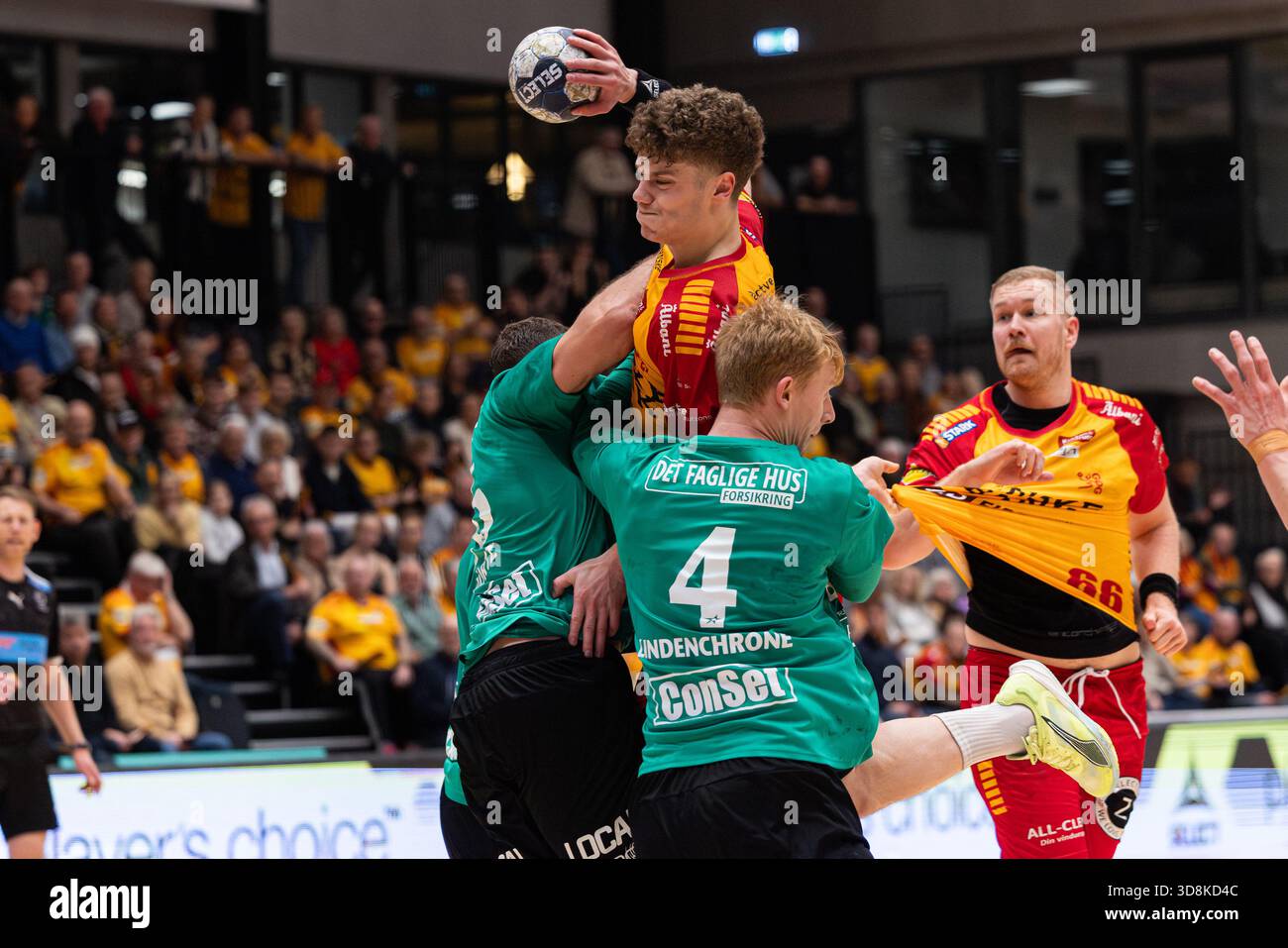 Svendborg, Denmark. 30th, November 2025. Oli Mittun (78) of GOG seen ...