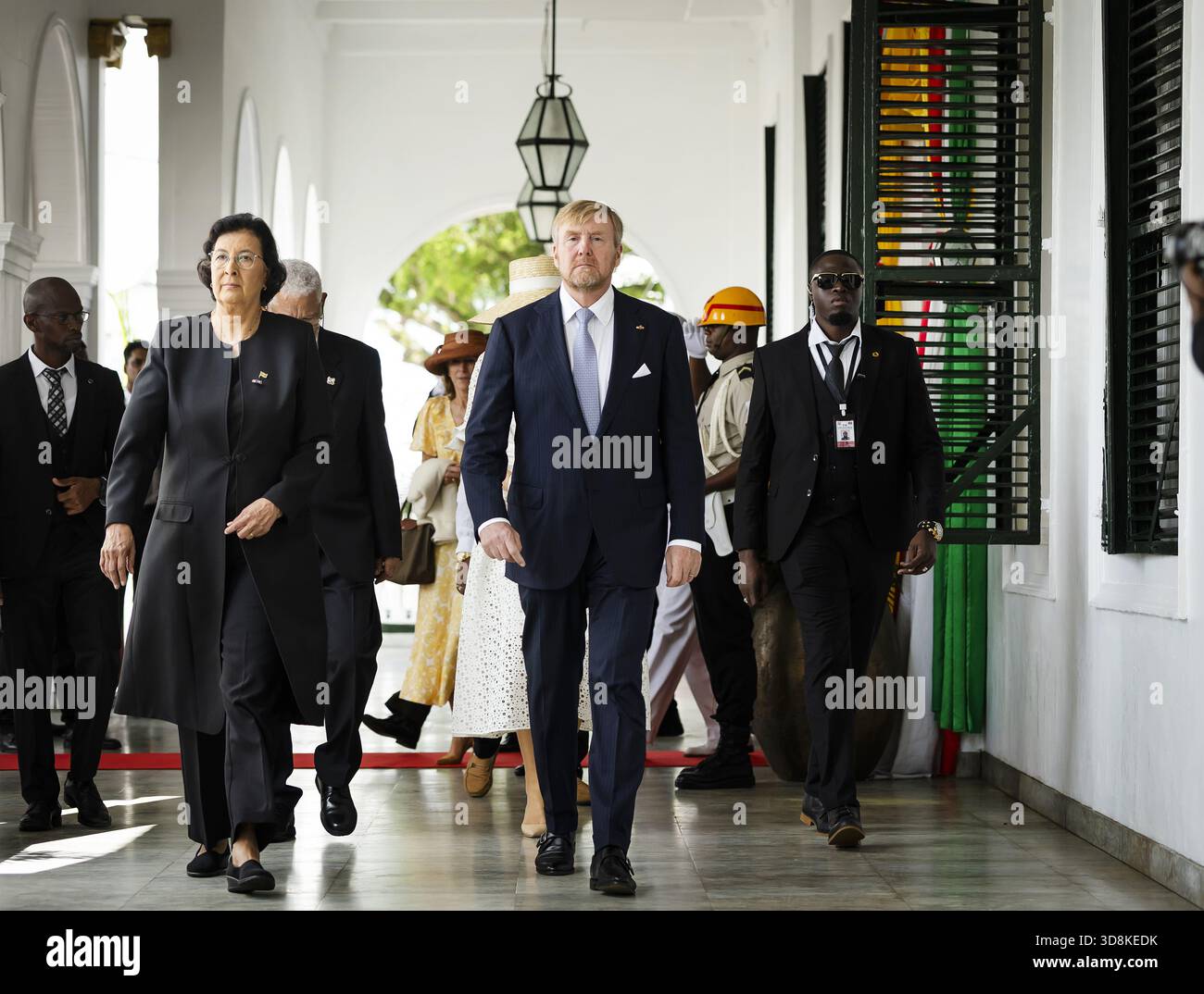 PARAMARIBO - Surinamese President Jennifer Geerlings-Simons and King ...