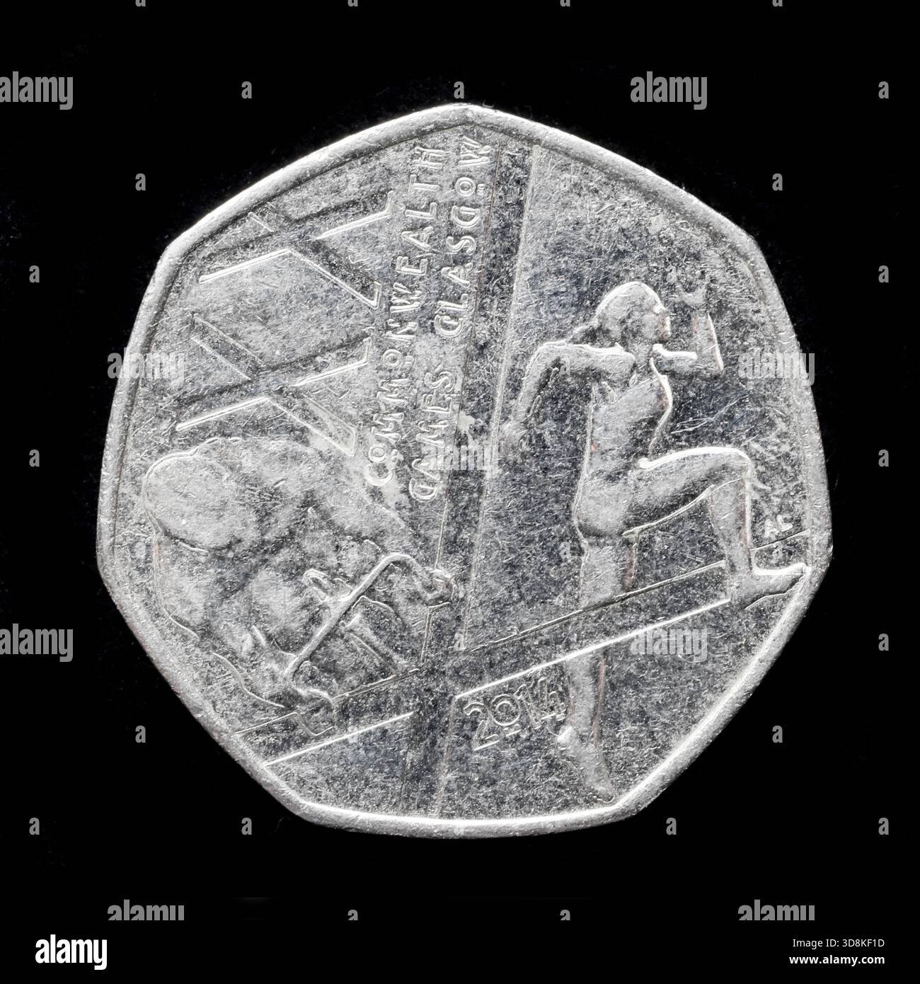 Commonwealth games fifty pence hi-res stock photography and images - Alamy