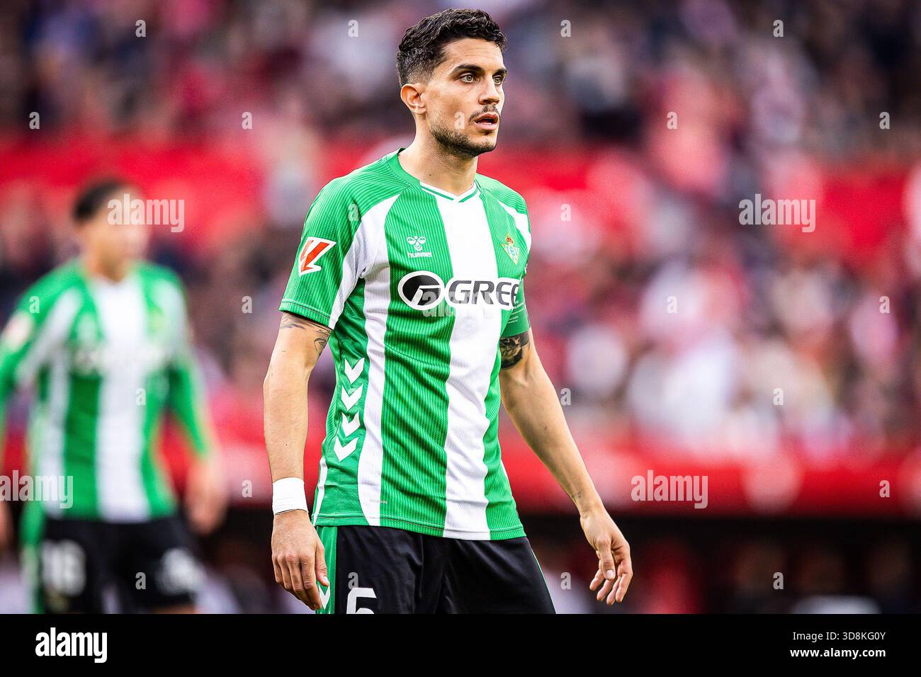 Marc BARTRA of Real Betis Balompie during the Spanish championship ...