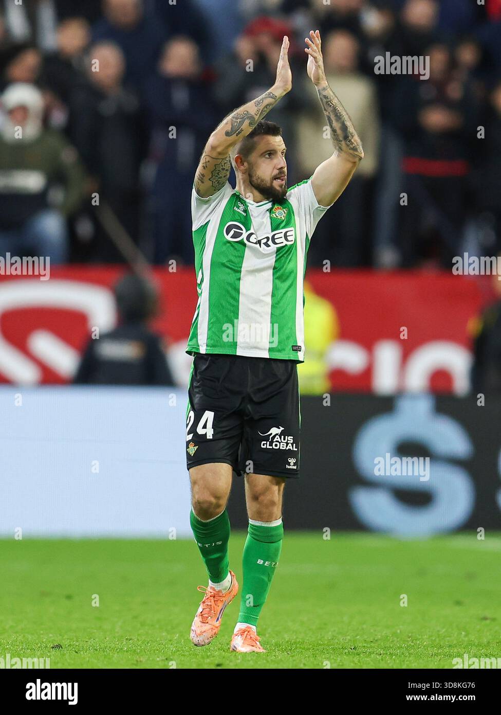Aitor Ruibal of Real Betis during the La Liga EA Sports match between ...