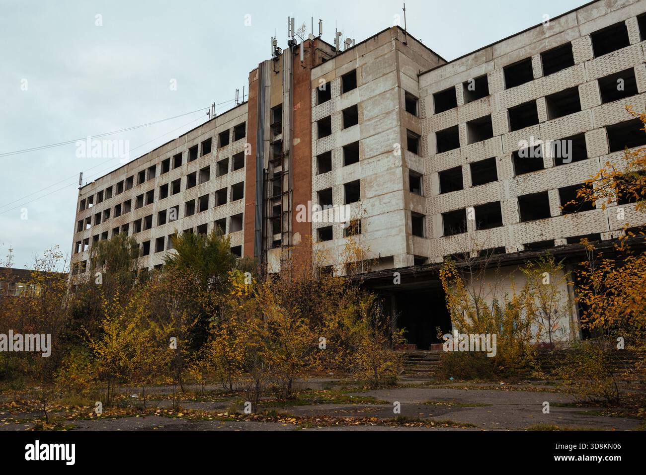 Old ruined factory consequences hi-res stock photography and images - Alamy