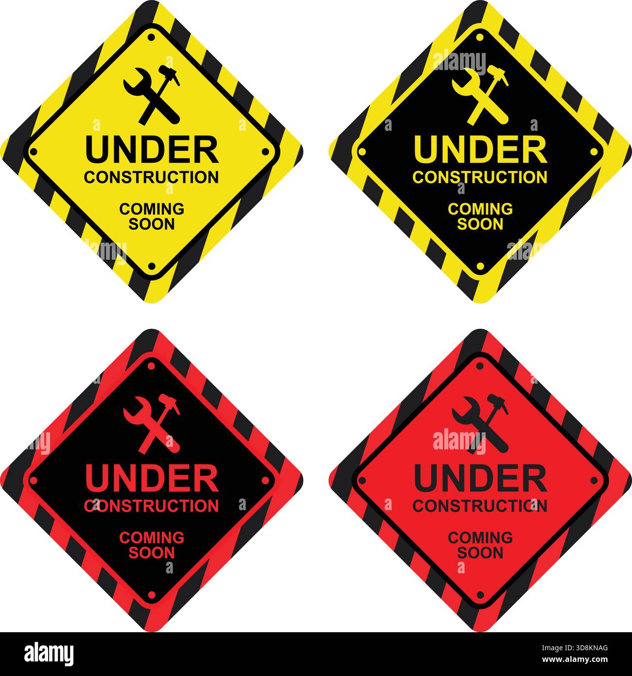 Construction update Stock Vector Images - Alamy