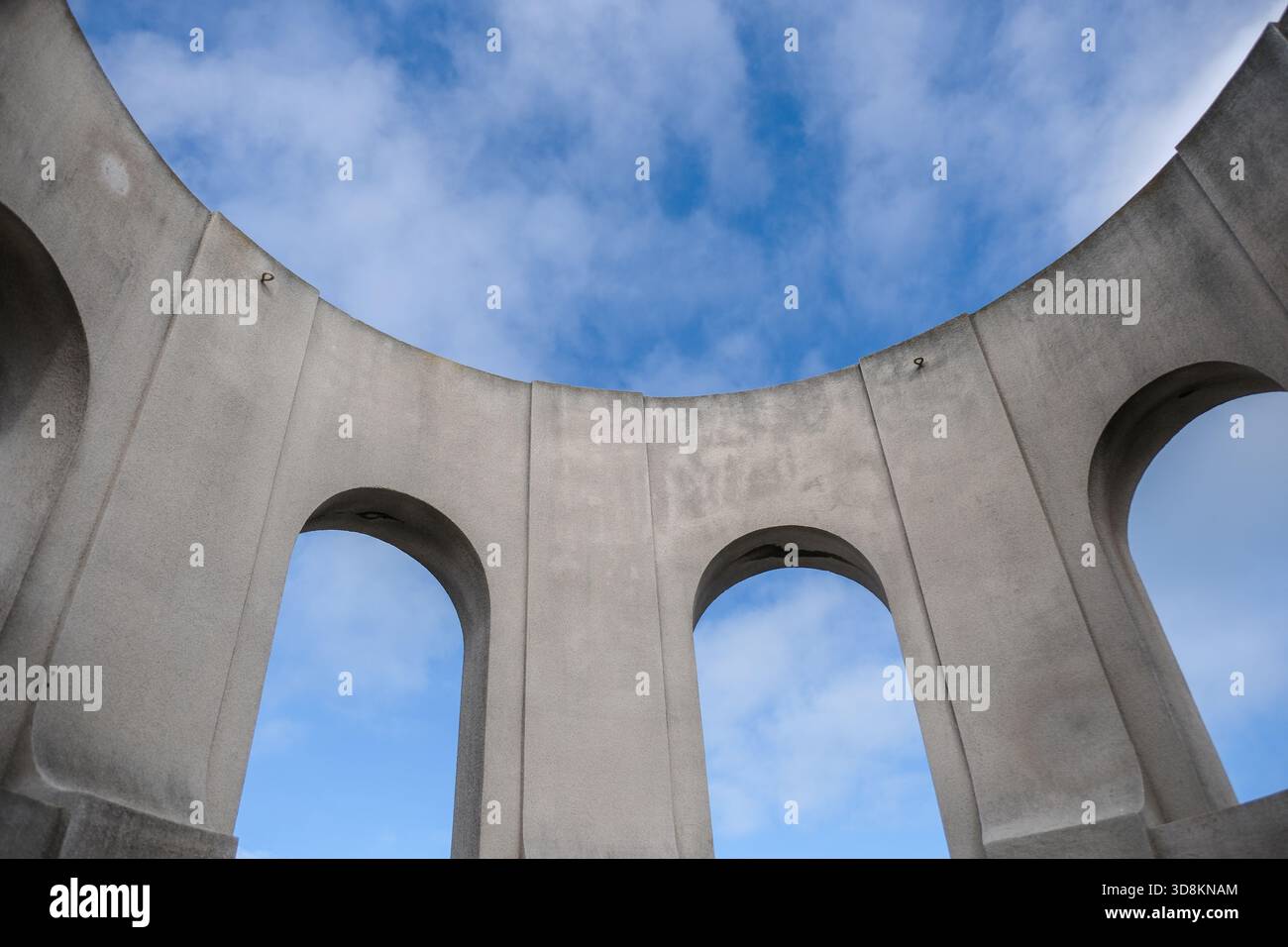 13 OCT 2025 - San Francisco, USA - The top of Coit Tower in San ...