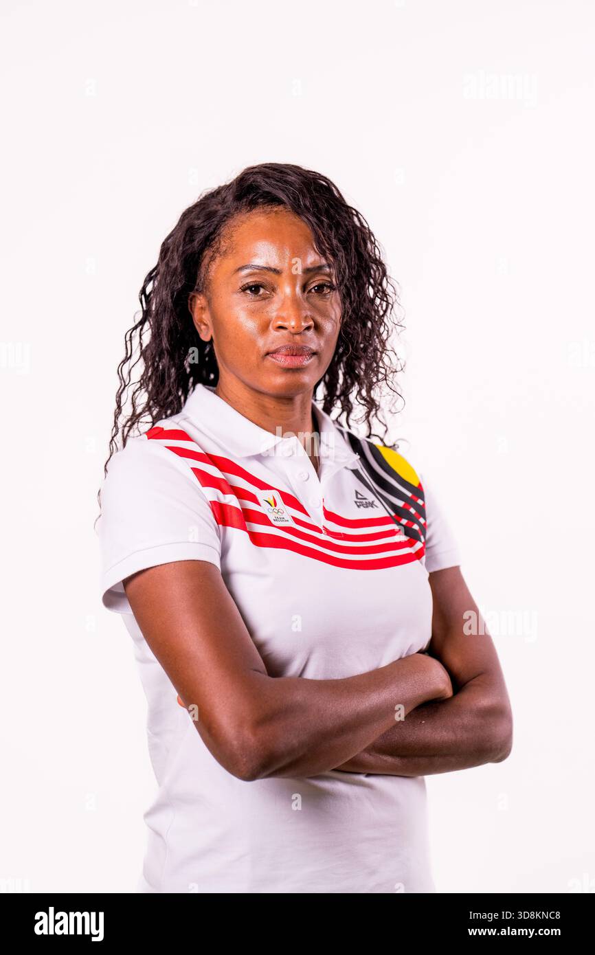 Coach Carole Bam poses for the photographer pictured during the annual ...